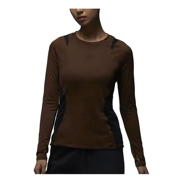 JORDAN Long Sleeve Base Layer - Brown