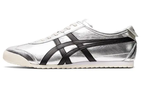 Onitsuka Tiger Mexico 66 "pure Silver Black" Sneakers - Silver/black