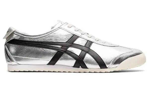 Onitsuka Tiger Mexico 66 "pure Silver Black" Sneakers - Silver/black