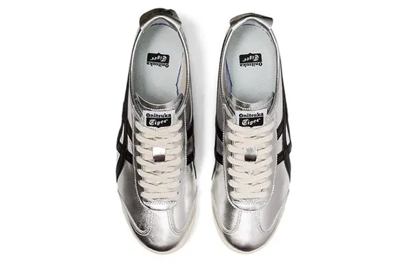 Onitsuka Tiger Mexico 66 "pure Silver Black" Sneakers - Silver/black