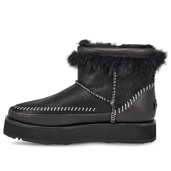 UGG Fluff Punk Boot - Black