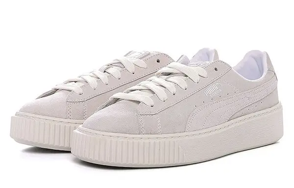 PUMA Suede Platform Sneakers - Grey