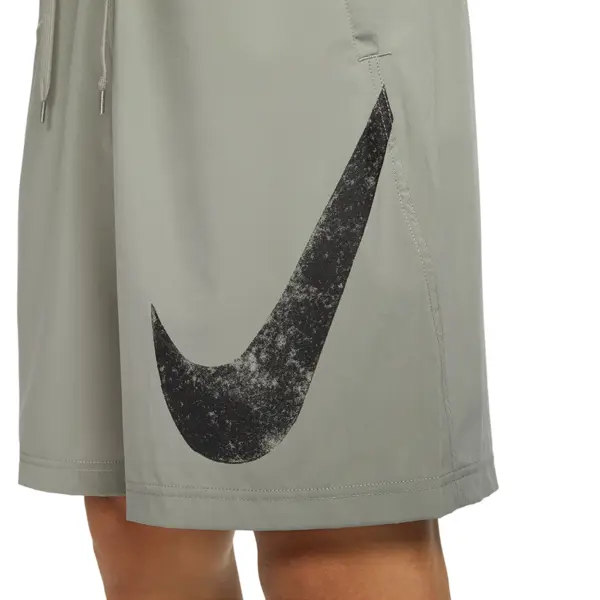Nike Dri-fit Big Swoosh 9in Shorts - Grey/black