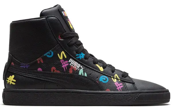 PUMA Bt X Basket High Top Sneakers