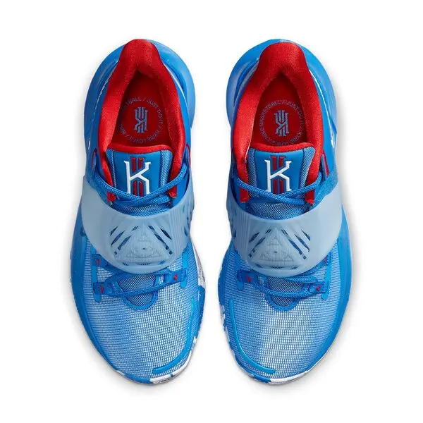 Nike Kyrie Low 3 Ep "new Jersey Nets Hardwood Classics" Basketball Sneakers - Blue/red