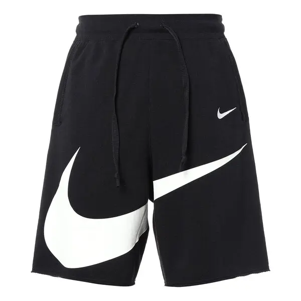 Nike Swoosh Knit Shorts - Black