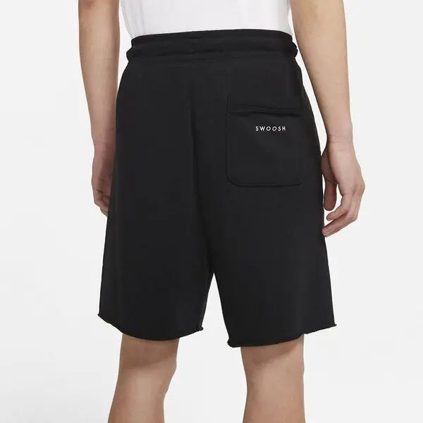 Nike Swoosh Knit Shorts - Black