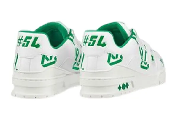 LOUIS VUITTON Trainer Sneakers - White/green