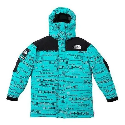 Supreme X The North Face Coldworks 700-fill Down Parka - Blue/black