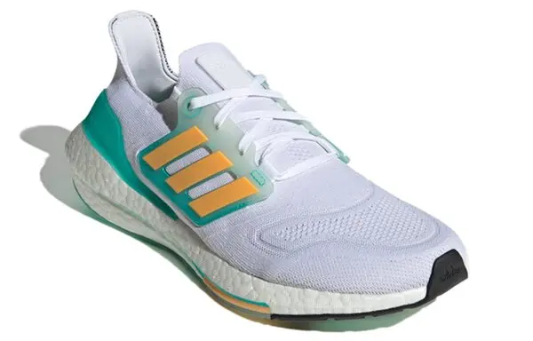 Adidas Ultraboost 22 Athletic Sneakers - White/blue