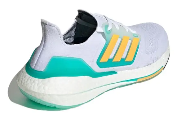 Adidas Ultraboost 22 Athletic Sneakers - White/blue