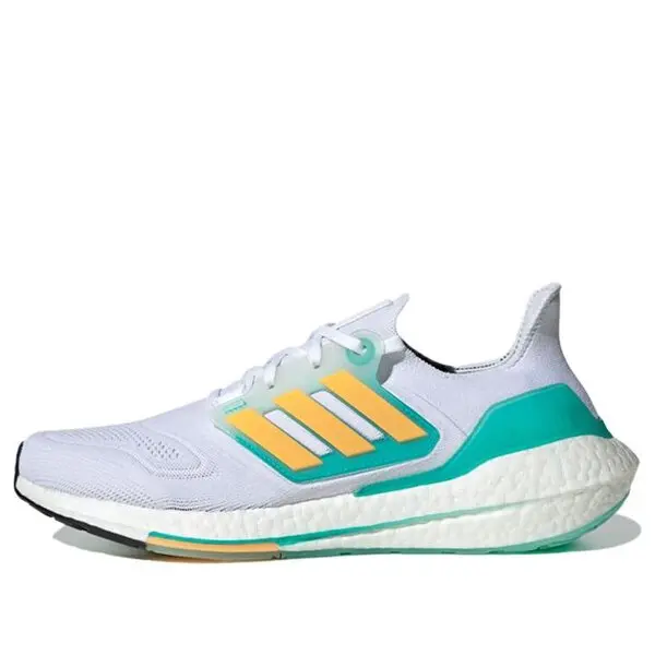 Adidas Ultraboost 22 Athletic Sneakers - White/blue