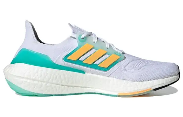 Adidas Ultraboost 22 Athletic Sneakers - White/blue