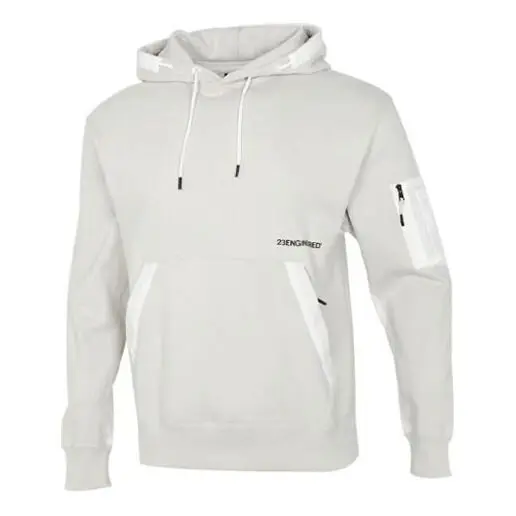 JORDAN 23 Engineered Pullover Hoodie - Ight Grey