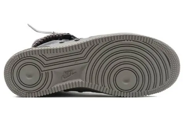 Nike Sf Air Force 1 Qs High Top Sneakers - Grey