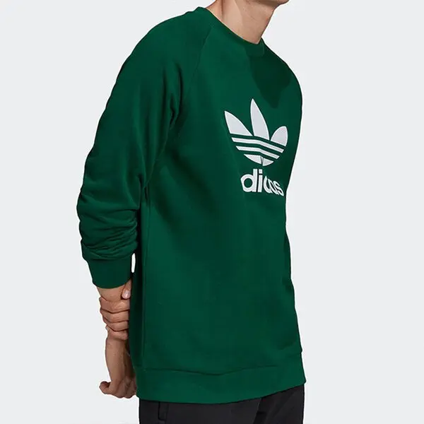 Adidas Originals Trefoil Crewneck Pullover - Green