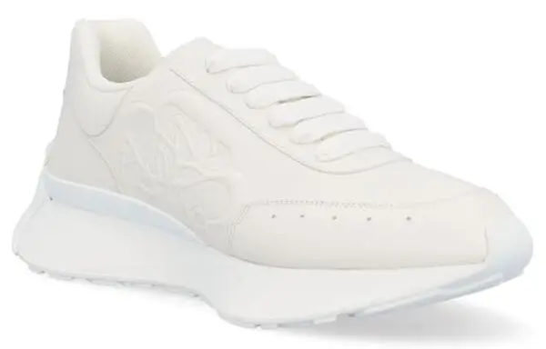 Alexander McQueen Sprint Runner Leather Sneakers