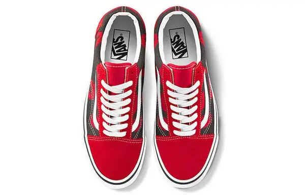 VANS Old Skool 36 Dx Anaheim Factory Hotlips Sneakers - Red/black