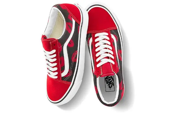 VANS Old Skool 36 Dx Anaheim Factory Hotlips Sneakers - Red/black