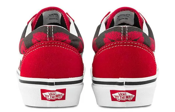 VANS Old Skool 36 Dx Anaheim Factory Hotlips Sneakers - Red/black
