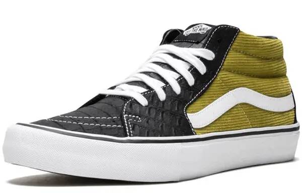 VANS Supreme Sk8-mid Pro 'corduroy Croc' Sneakers