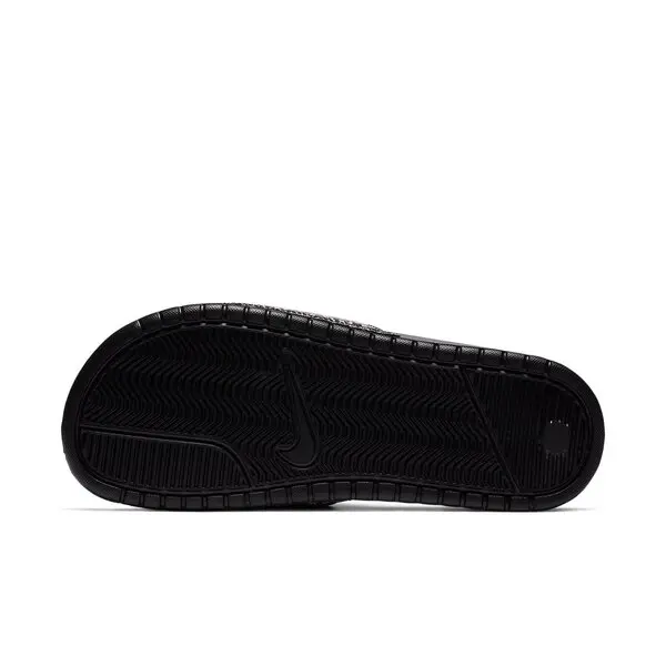 Nike Benassi Jdi Floral Slides - Black