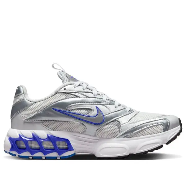 Nike Zoom Air Fire Sneakers - Silver/blue