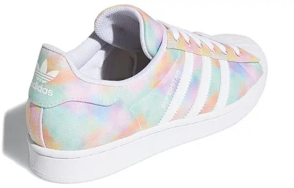 Adidas Superstar "tie-dye" Sneakers - Pink