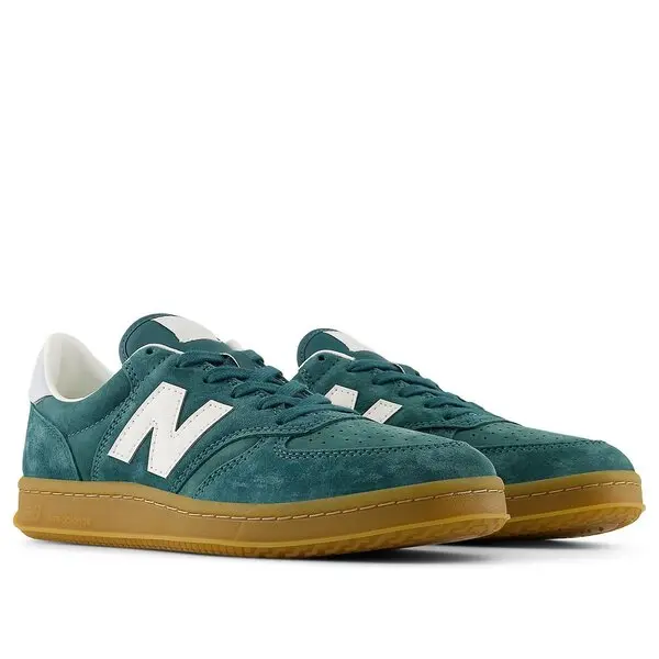 NEW BALANCE T500 Lace-up Sneakers - New Spruce