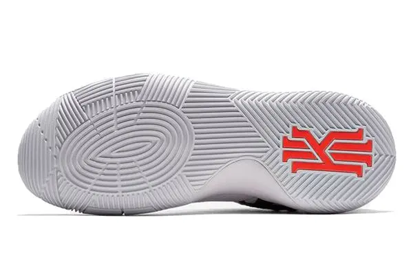 Nike Kyrie 2 Crossover High Top Sneakers - White/red/black