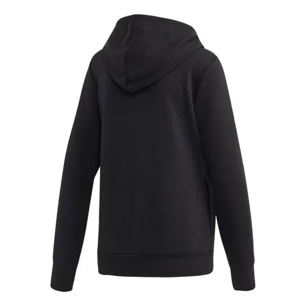 Adidas Essentials Linear Pullover Hoodie - Black