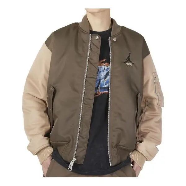 JORDAN Air Essentials Renegade Bomber Jacket - Tan