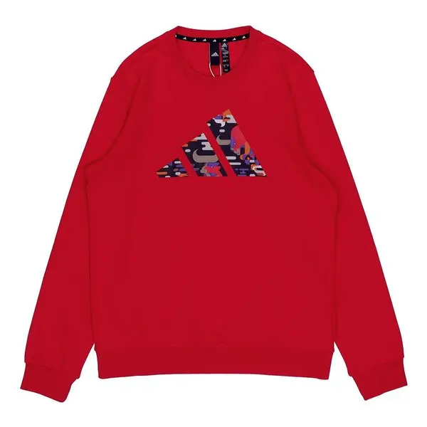Adidas Cny Graphic Logo Print Sweatshirt