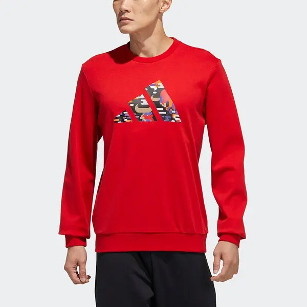 Adidas Cny Graphic Logo Print Sweatshirt