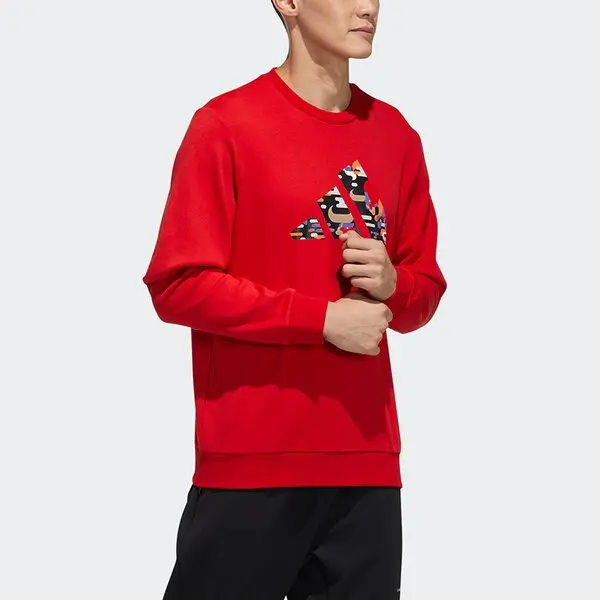 Adidas Cny Graphic Logo Print Sweatshirt