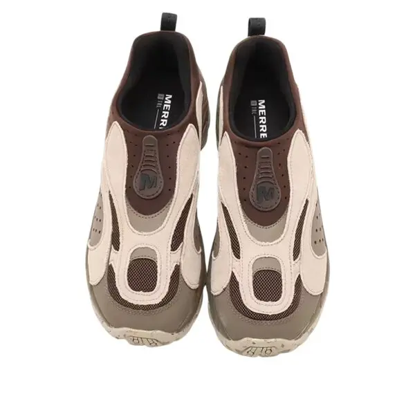 Merrell Moc Speed Streak Evo Slip-on Sneakers - Fawn/black