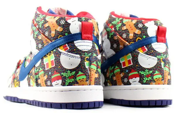 Nike Concepts X Sb Dunk Pro High 'ugly Christmas Sweater' 2017
