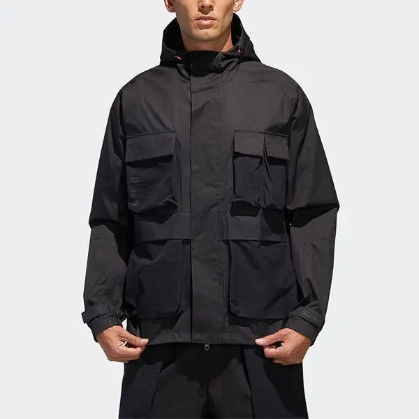 Adidas Th Wb Jkt Hooded Windbreaker Jacket