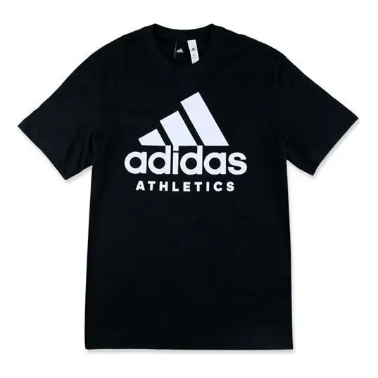 Adidas Training Round Neck Pullover Short Sleeve - Black