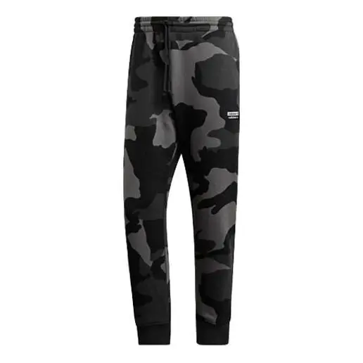 Adidas Originals R.y.v. Camo Sweatpants - Black
