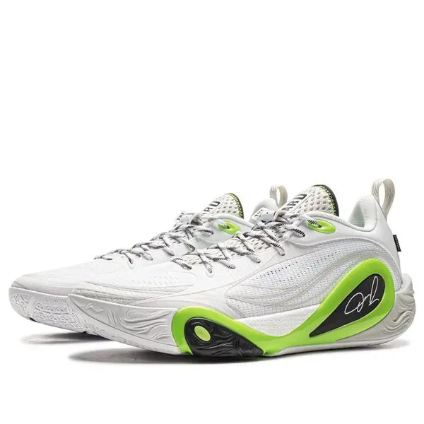 LI-NING Way Of Wade Dlo1 "podcast" Sneakers - White/silver/lime