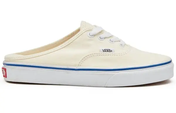 VANS Canvas Mule - White