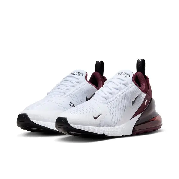 Nike Max 270 "white Night Maroon" Sneakers - Night Maroon/white/cedar