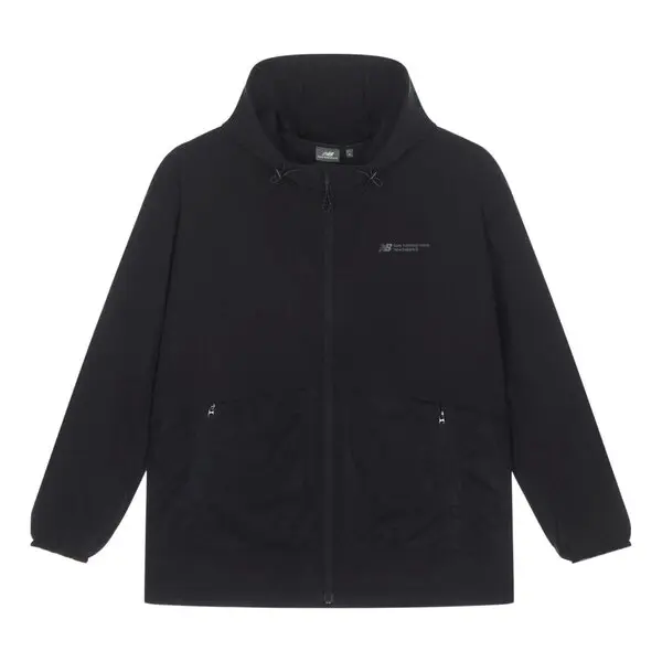 NEW BALANCE Hooded Jacket - Black