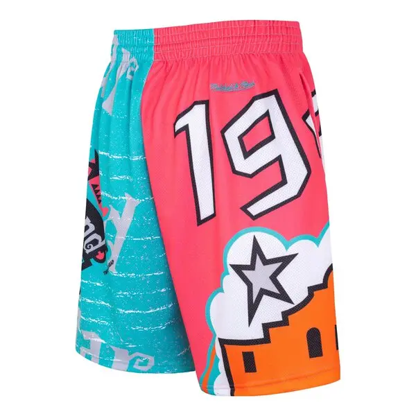 Mitchell & Ness Nba X Jumbotron 3.0 All Star 1996 Shorts - Blue/pink