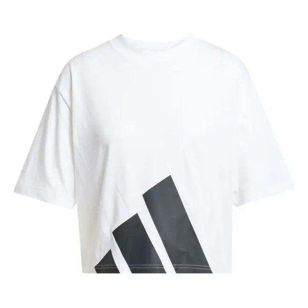 Adidas Essentials Crop T-shirt - White/black