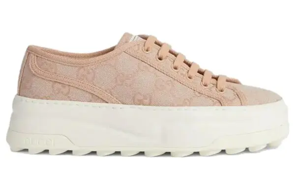 Gucci Gg Canvas Platform Sneakers
