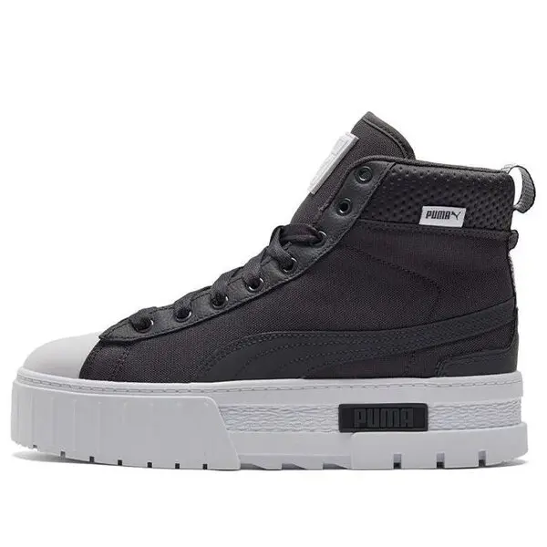 PUMA Mayze Mid Safari High Top Sneakers - Black