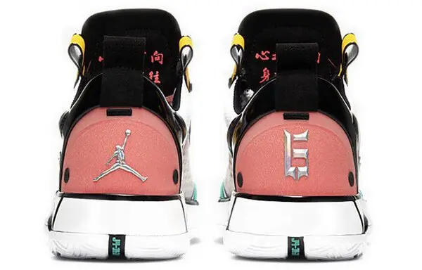 JORDAN Guo Ailun X 34 Low 'pop Art - White/black/multi-color