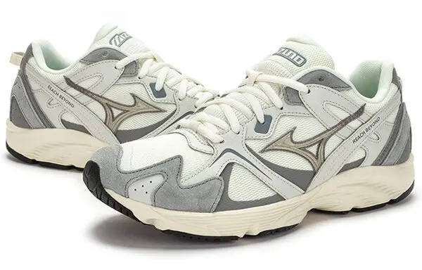 Mizuno Lg 90s Low Top Sneakers - White/gray
